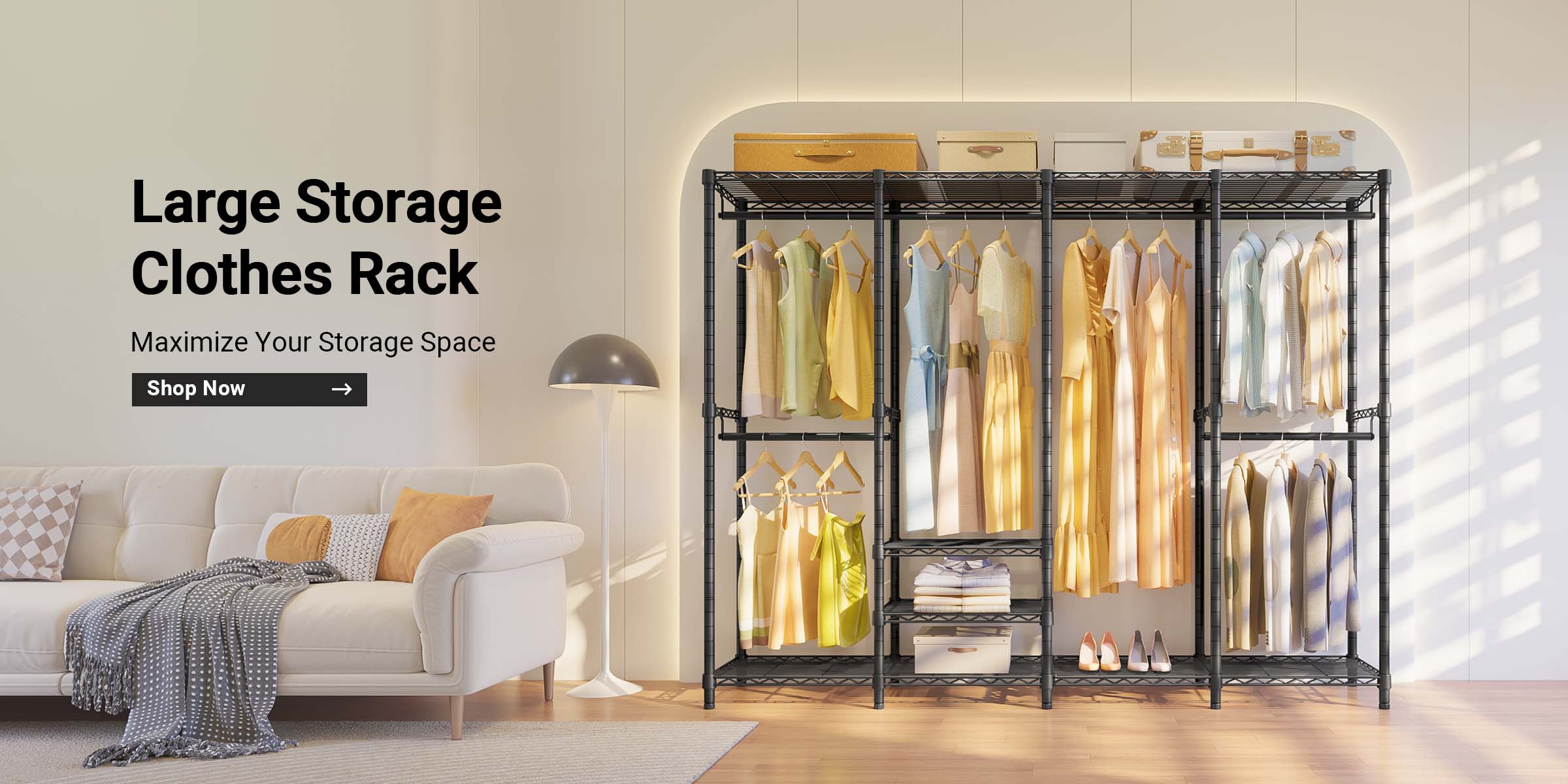 VIPEK Heavy Duty Garment Rack