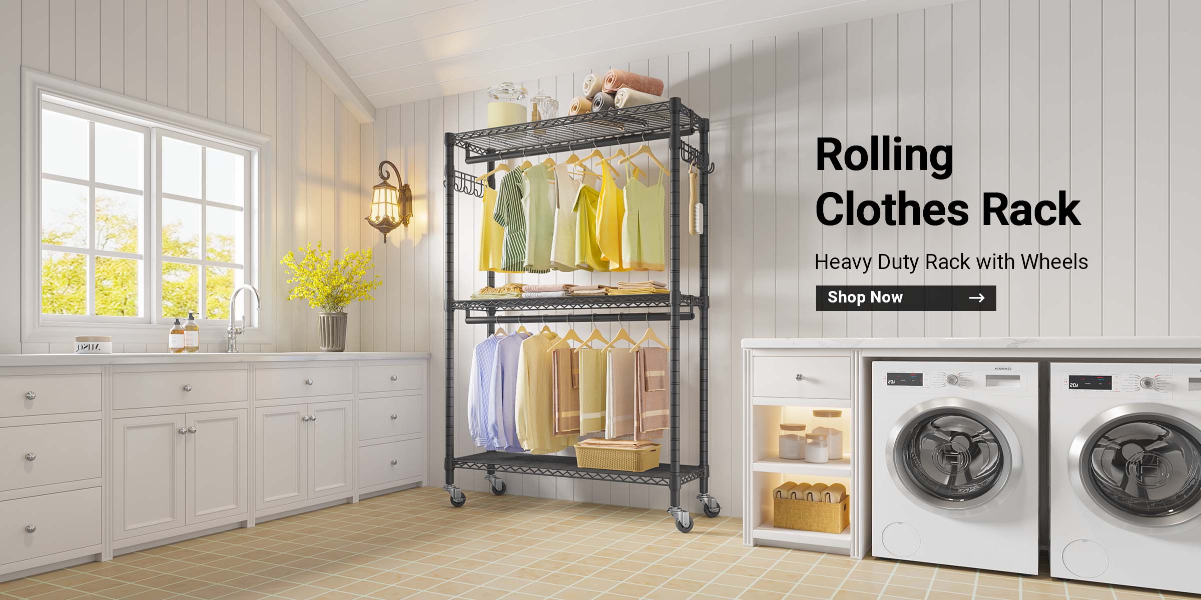 VIPEK Heavy Duty Garment Rack